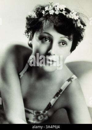 This is a portrait of actress Luise Rainer, who gained fame for her ...