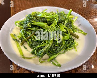 Kangkong, also known as water spinach, is a popular leafy vegetable in ...