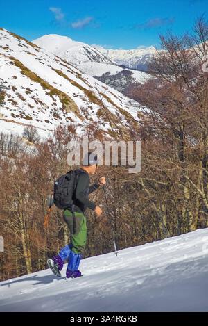 Ovindoli (Abruzzo, Italy) - The Monte della Magnola is a imponent and ...