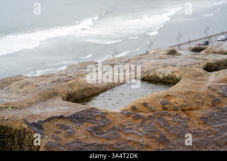 Phoenician necropolis facing the Bay of Tangier, Marshan district ...