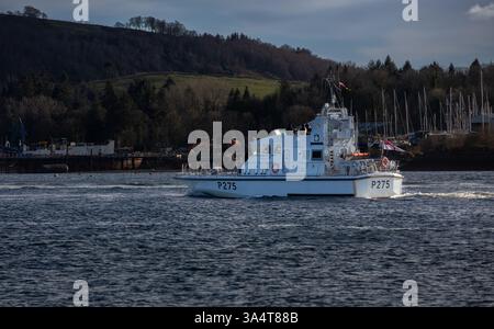 HMS Raider (P275), an Archer-class fast patrol boat of the Royal Navy ...