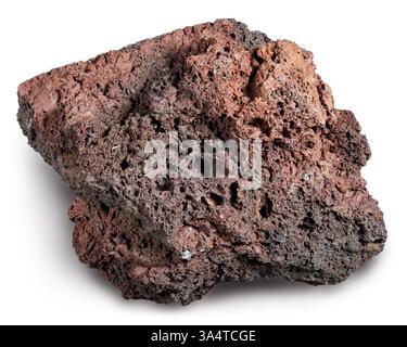 Close up of igneous rock (scoria, volcanic rock, lava rock - macro ...