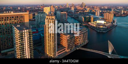 Manchester Museum - aerial view - travel photography Stock Photo - Alamy