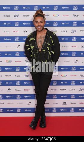 Nathan Henry attending the British Diversity Awards at Grosvenor House ...