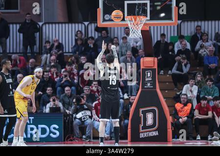 #19 Biligha Paul Stephan (Bertram Derthona Basket Tortona) during Bertram Derthona vs La Laguna ...