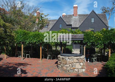 The House of the Seven Gables in Salem, Massachusetts, is an iconic ...