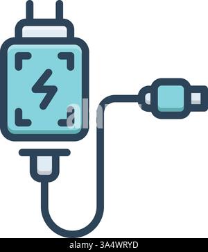 Icon for charger, accuser Stock Vector Image & Art - Alamy