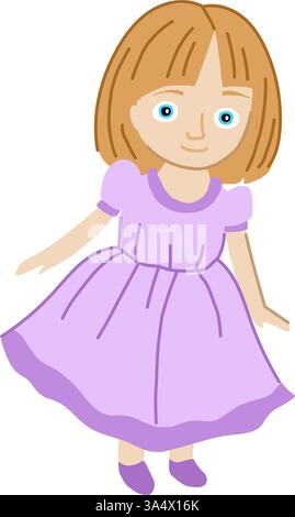 adventure doll toy cartoon vector illustration Stock Vector Image & Art ...