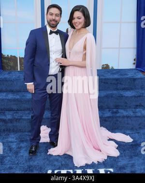 (L-R) Sebastian Zuleta and Julieth Restrepo arrives at The 40th Annual ...