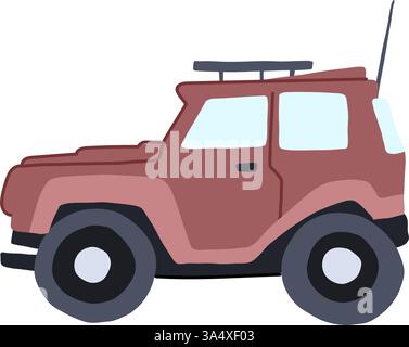 battery rc car toy cartoon vector illustration Stock Vector Image & Art ...