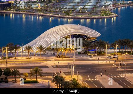 Beefbar Doha Al Maha Island Lusail Marina Yacht club Qatar Stock Photo ...