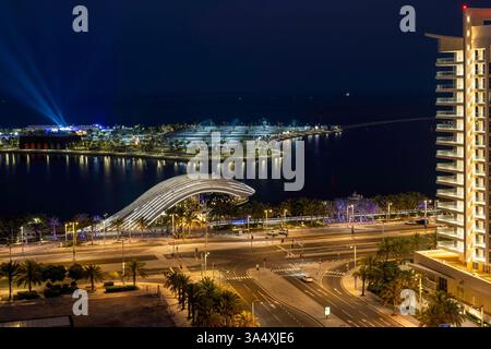 Beefbar Doha Al Maha Island Lusail Marina Yacht club Qatar Stock Photo ...