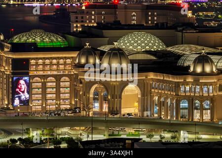 Aerial view of Beautiful Place Vendome Mall Lusail Qatar Stock Photo ...
