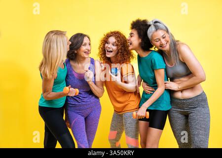 Group of different ethnicities together in the stands Stock Photo - Alamy
