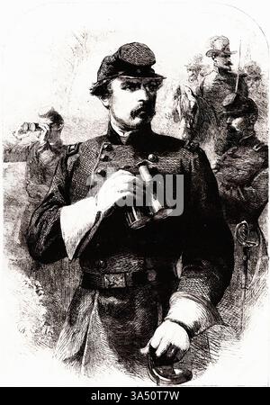 George Brinton McClellan (1826-1885) American army officer. General on Unionist (Northern) side ...