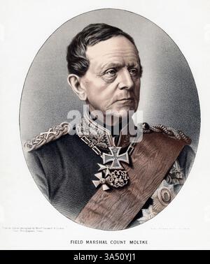 Portrait of General Helmut von Moltke, Anonymous, 1885 - 1891 ...