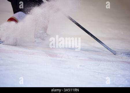 ice hockey sport players comptetition concpet Stock Photo - Alamy