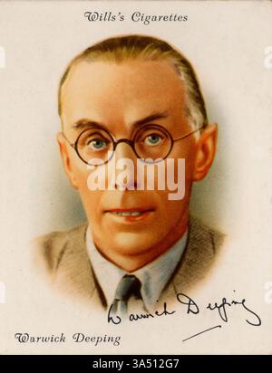 (George) Warwick Deeping (1877-1950) British novelist born at Southend ...