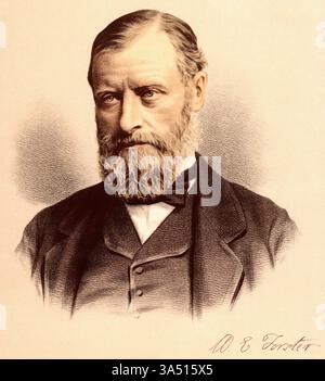 William Edward Forster (1818-1886) English Liberal politician - Unknow ...