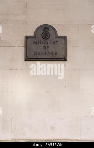 The Ministry of Defence MOD building on Whitehall, London, UK Stock ...