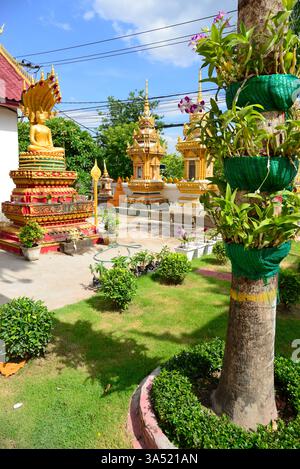 Temples of Vientiane, Lao Stock Photo - Alamy