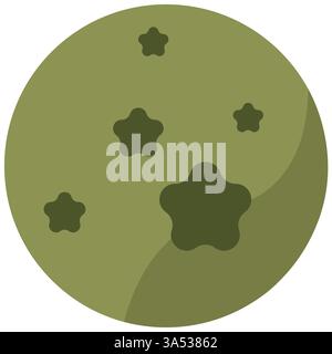 Planet design. World icon. Flat illustration Stock Vector Image & Art ...