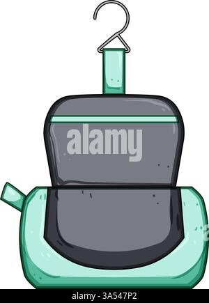 light toiletry bag cartoon vector illustration Stock Vector Image & Art ...