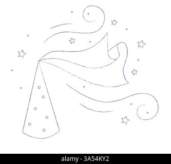 fairytale magic hat icon Stock Vector Image & Art - Alamy