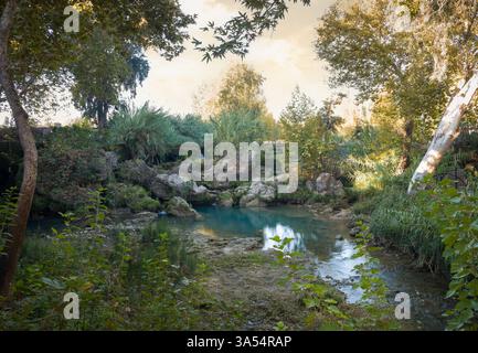 Tarsus waterfall and public park. Natural beauties of Turkey. Tarsus ...