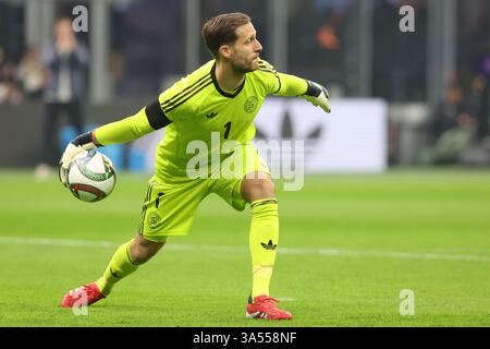 Oliver Baumann of Germany seen during European World Cup Qualifiers ...