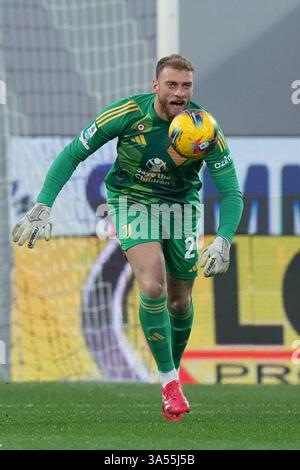 Juventus' goalkeeper Michele Di Gregorio during the pre season friendly ...