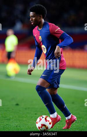 Alejandro BALDE of Barcelona during the Spanish championship LaLiga ...