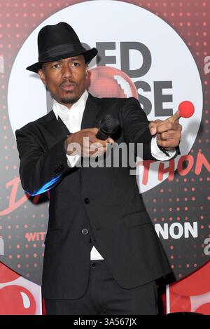 Nick Cannon at the Red Nose Day Danceathon with Nick Cannon at ...