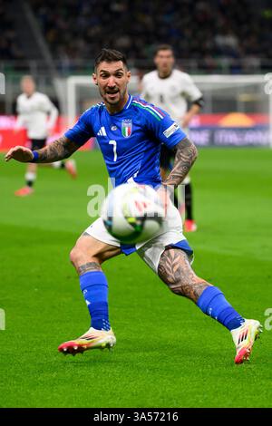 Matteo Politano of Italy during the UEFA Euro 2020 Qualifying Group J ...