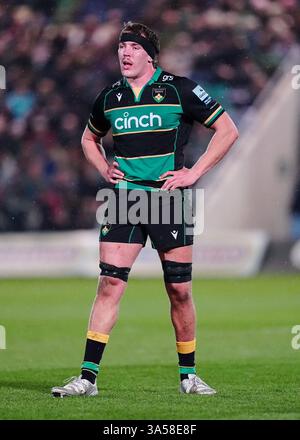 Northampton Saints' Tom Lockett during the Gallagher Premiership Rugby ...