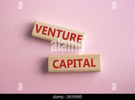 Venture capital symbol. Wooden blocks with words Venture capital ...