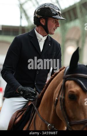 Nicolas DELMOTTE of France with Fein Lotta DK during the Prix du Grand ...