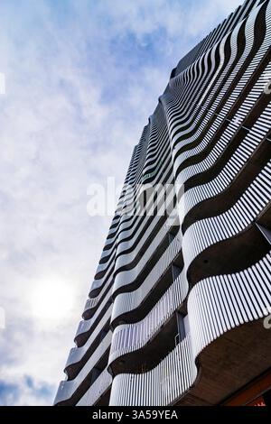 high-rise apartment building at Citygate, balcony facade design, the ...