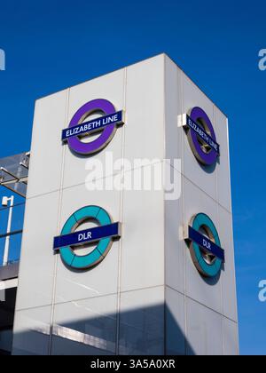 Custom House Station, DLR, and the Elizabeth Line, Custom House ...