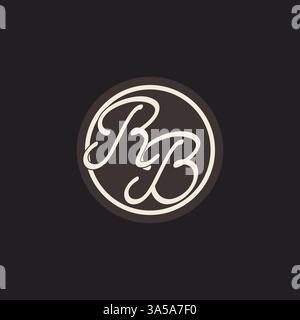 Initial rb letter logo with creative modern business typography vector template. Creative letter ...