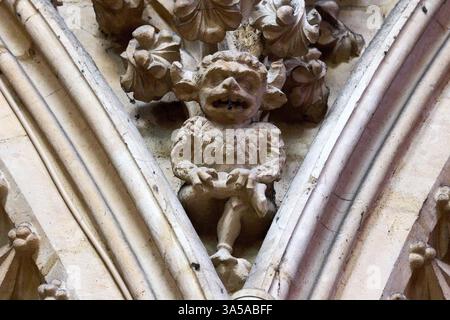 Legend of the Lincoln Imp, Lincoln Cathedral, Lincolnshire, very old ...