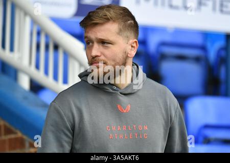 Peterborough, England. 22nd Mar 2025. Greg Docherty and Archie Collins ...