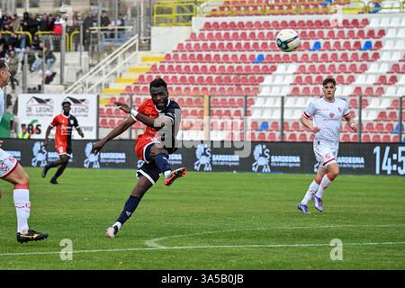 Adama Diakite of Torres during Torres vs AC Carpi, Italian football Serie C match in Sassari ...