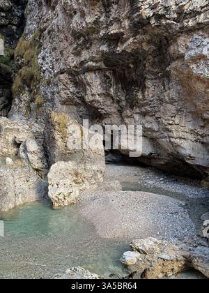 Grotto: Rock Formations and Pool Stock Photo - Alamy