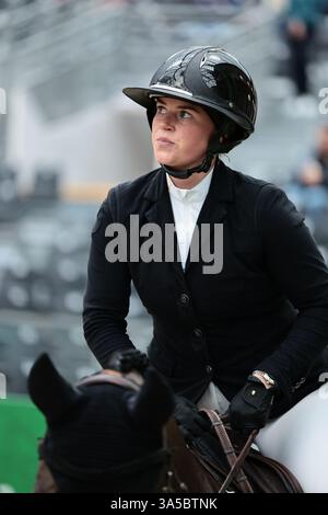 Fleur HOLLEMAN of Netherlands with Cataque du Haut Breil during the ...