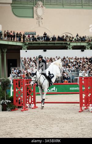Kendra Claricia Brinkop during the Saut Hermes 2026 CSI5 on March 21 ...