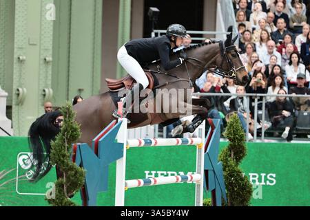 Martin Fuchs of Switzerland with Commissar Pezi during the Turkish ...