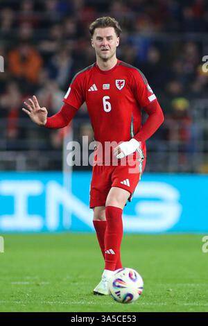 Joe Rodon of Wales during the FIFA World Cup 2022, Group B football ...