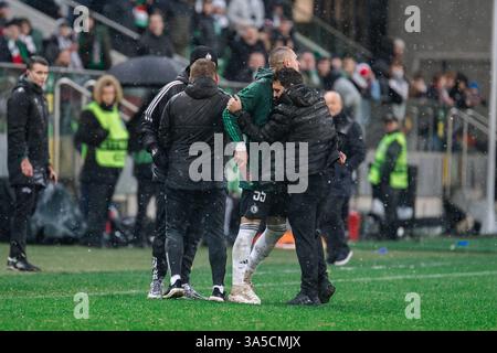 Artur Jedrzejczyk of Legia Warszawa seen in action during Polish League ...