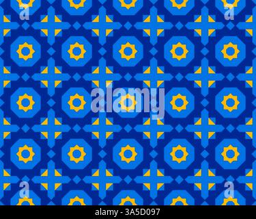 A patterned colorful geometric background for wallpapers Stock Photo ...